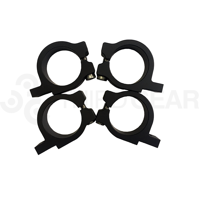 Black Fork Clamp Brackets Set